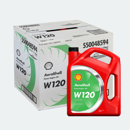 AeroShell™ W120 Aircraft Piston Engine Oil con Aditivos - Ground Force